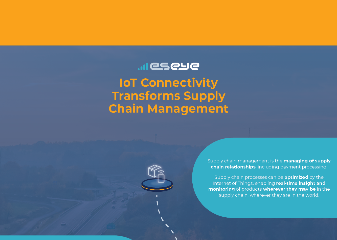 Transforming Supply Chain Management with IoT | Infographic | Eseye