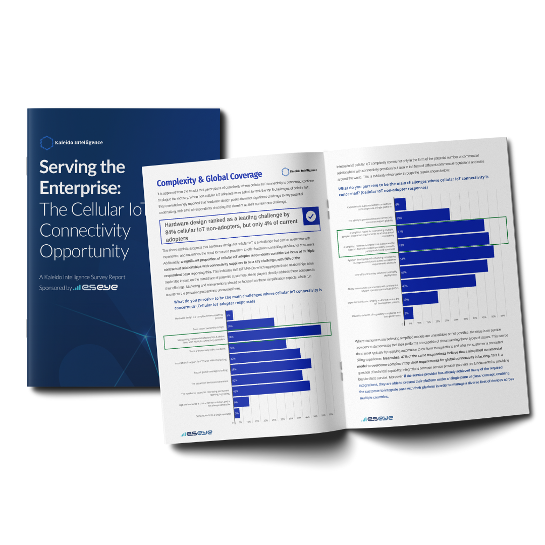 Serving the Enterprise: The Cellular IoT Connectivity Opportunity | Eseye